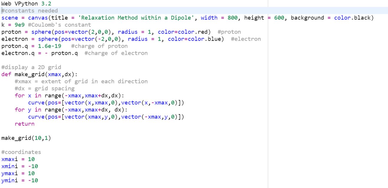 Solved I Need Some Help With This Vpython Code For Physics 