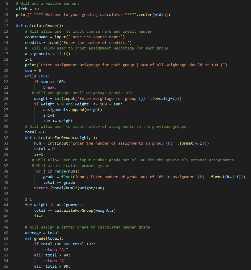 Need help improving basic python code. I have | Chegg.com