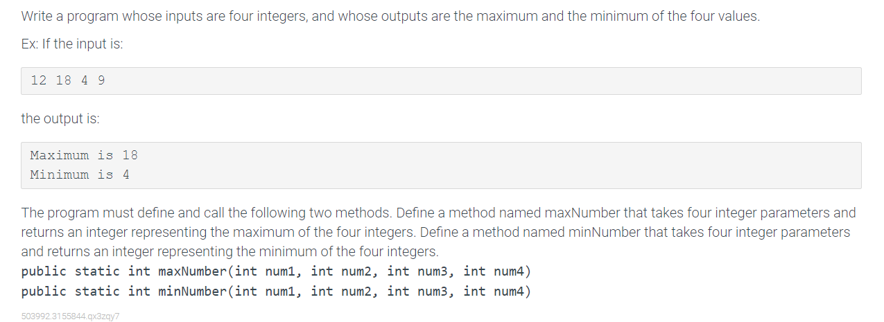 Solved The program must define and call the following two | Chegg.com