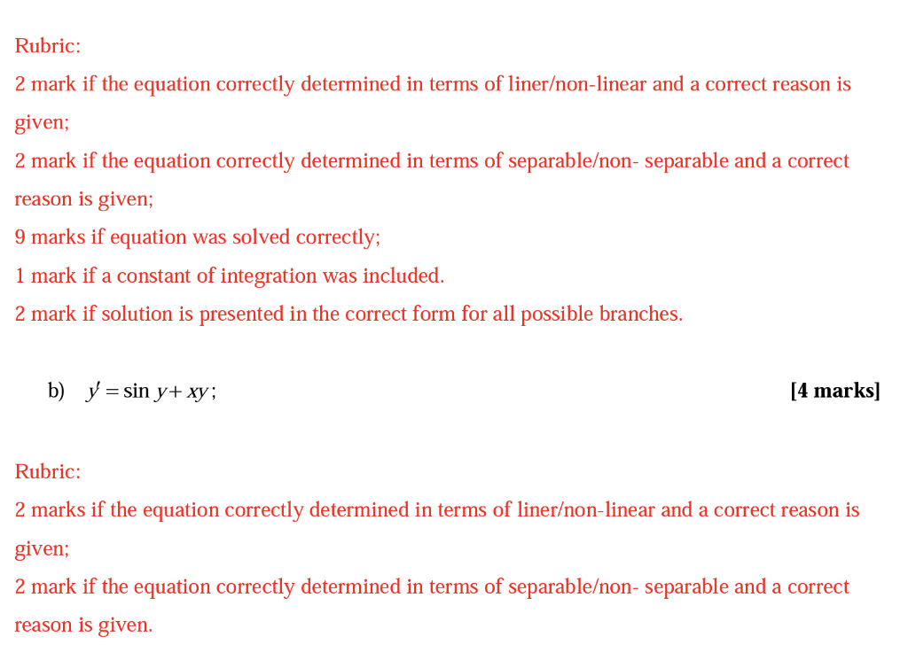 Solved Question 3: [40 marks] Determine which of the | Chegg.com