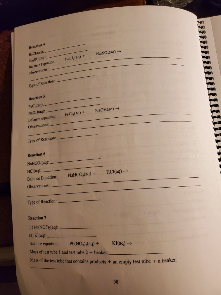 Solved Name Date Lab Instructor Report Sheet Experiment 7