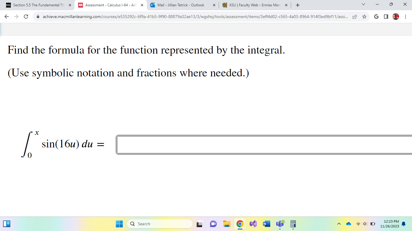 Solved Find the formula for the function represented by the | Chegg.com