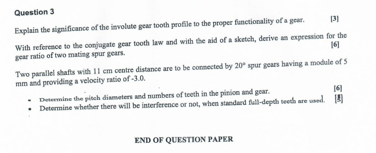 [Solved]: Question 3 Explain the significance of the involu