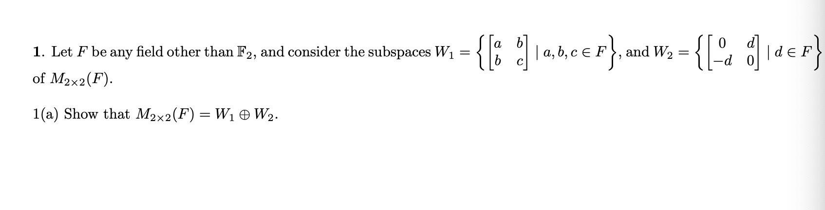 Solved Finite Fields. One of the more important fields in | Chegg.com