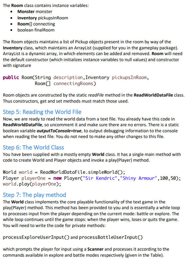 Text-based adventure games have been around since the | Chegg.com