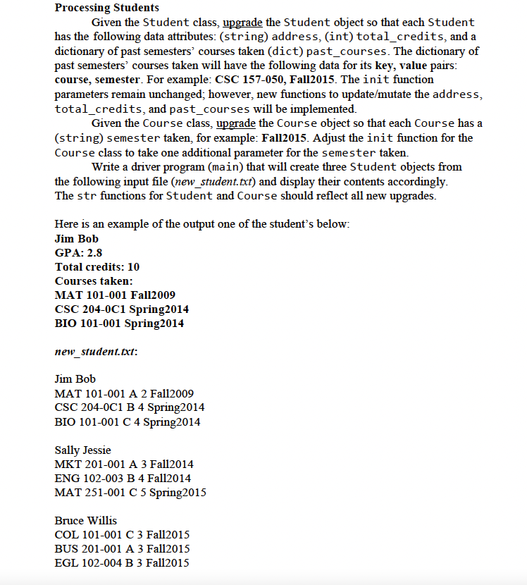 Solved python, please I need help. can you please take a | Chegg.com