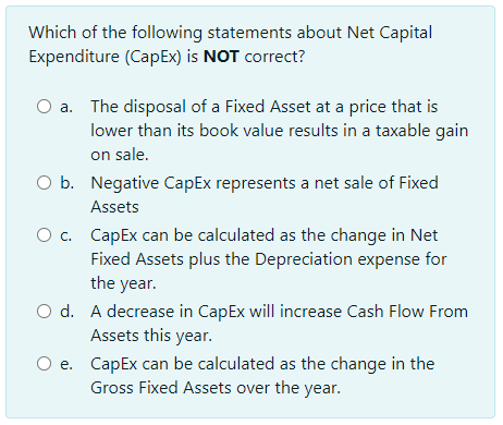 Solved Which of the following statements about Net Capital | Chegg.com