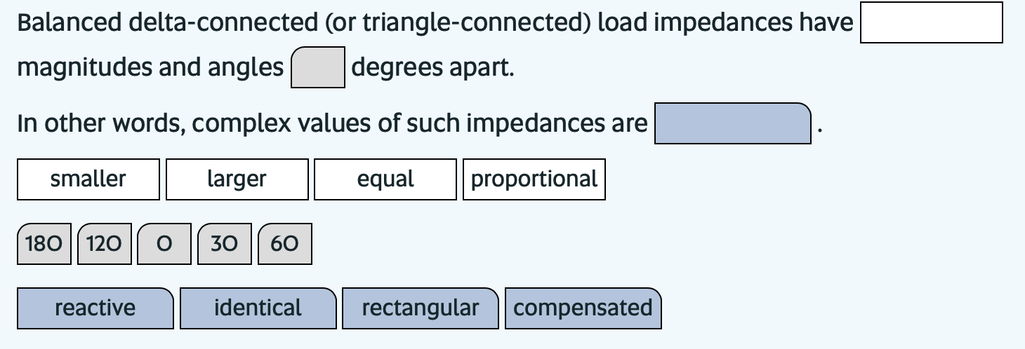 Solved Balanced delta-connected (or triangle-connected) load | Chegg.com