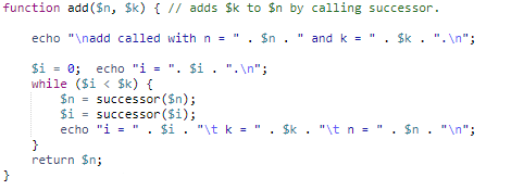 Solved Add comments to the below function, describing what | Chegg.com
