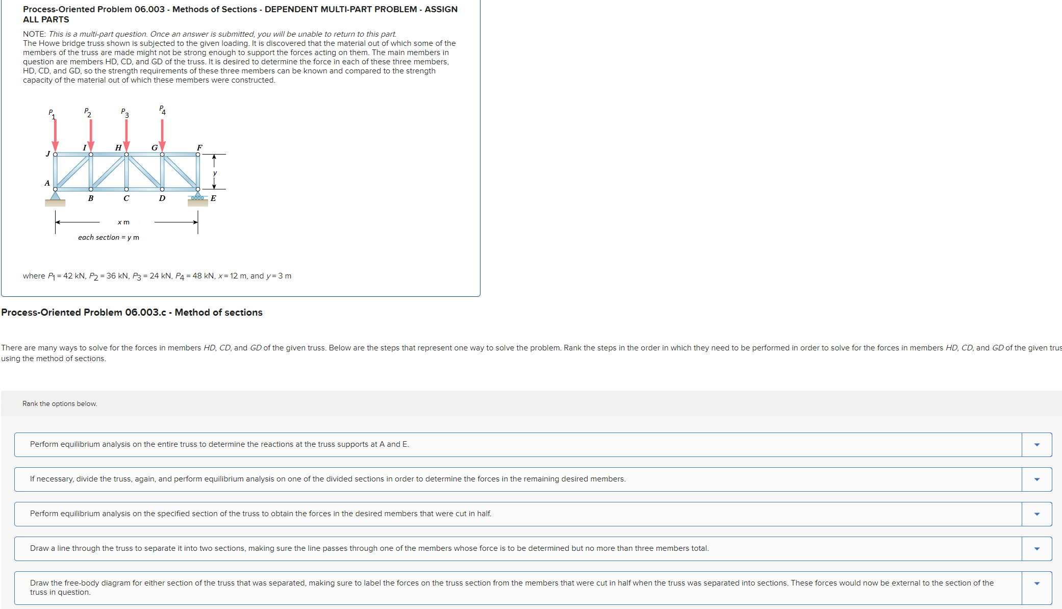 Solved Process-Oriented Problem 06.003 - ﻿Methods of | Chegg.com
