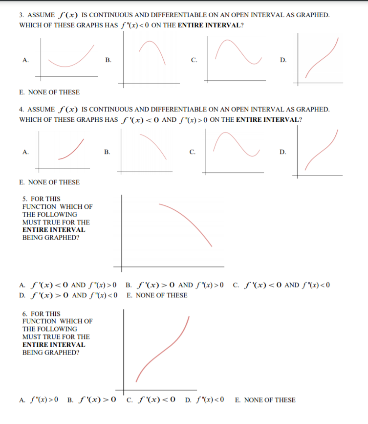 Solved 3. ASSUME f (x) IS CONTINUOUS AND DIFFERENTIABLE ON | Chegg.com Solved 3. ASSUME f (x) IS CONTINUOUS AND DIFFERENTIABLE ON | Chegg.com