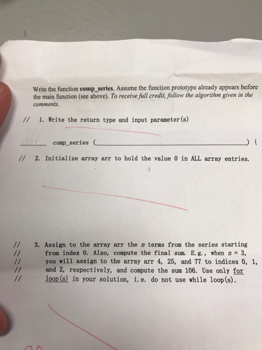 Solved 6, 20 points) Write a C++ program to compute the sum | Chegg.com