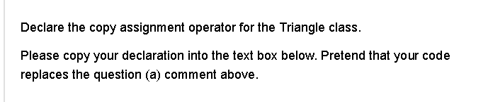for declaring output operator replace question b | Chegg.com