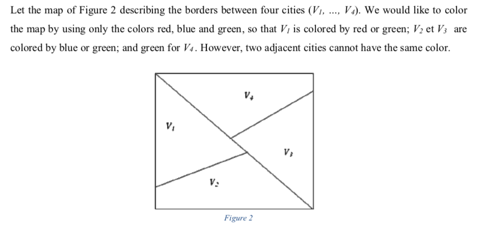Solved 1) Give the result of the AC-3 algorithm on this | Chegg.com