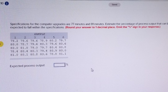 Solved Specifications for the computer upgrades are 77 | Chegg.com