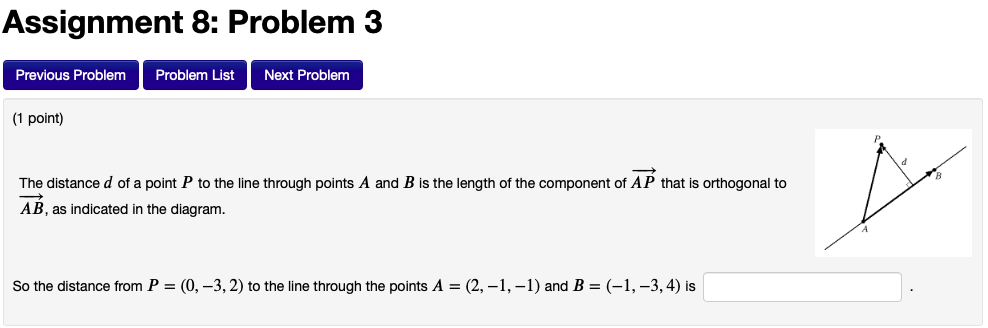 Solved Assignment 8: Problem 3 Previous Problem Problem | Chegg.com Solved Assignment 8: Problem 3 Previous Problem Problem | Chegg.com