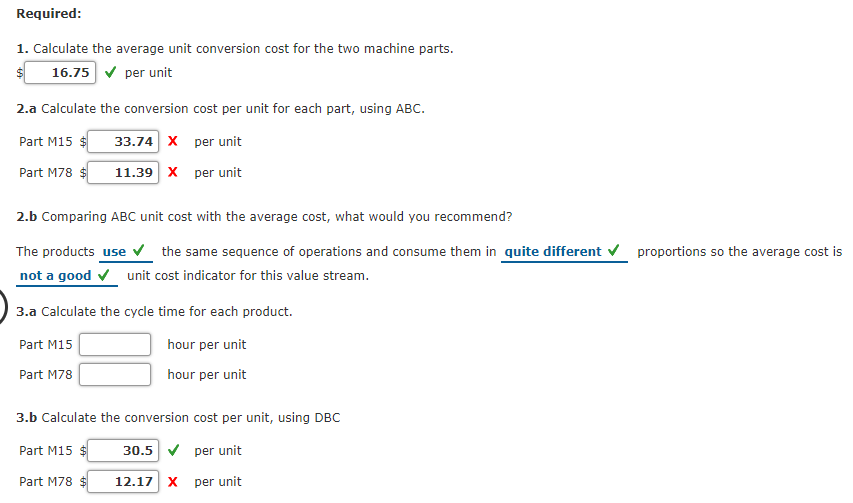 Solved Value Stream Product Costing, ABC, and DBC Brasher | Chegg.com