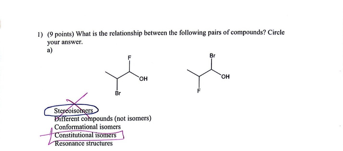 Solved 1) (9 points) What is the relationship between the | Chegg.com