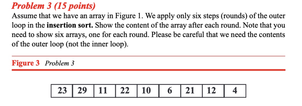 Solved HELP PLS Problem 3 (15 ﻿points)Assume that we have an | Chegg.com