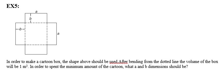 Solved In order to make a cartoon box, the shape above | Chegg.com