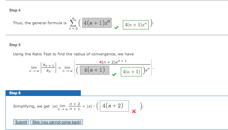 Solved Tutorial Exercise Find the Maclaurin series for f(x) | Chegg.com