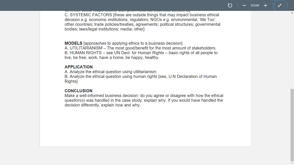 Solved This question is for CBA 400 course. Please complete | Chegg.com