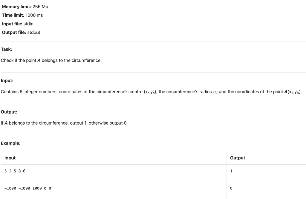 Solved Memory limit: 256 Mb Time limit: 1000 ms Input file: | Chegg.com