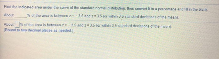Solved Find the indicated area under the curve of the | Chegg.com