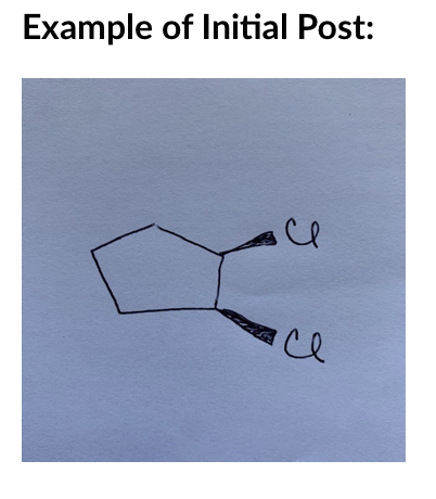 Solved For this question, please draw a chiral molecule. | Chegg.com