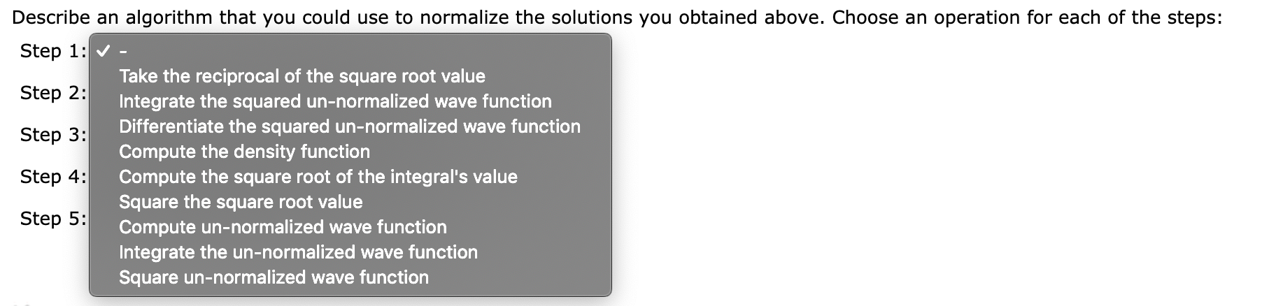 Solved Describe an algorithm that you could use to normalize | Chegg.com