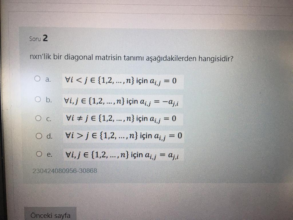 Solved Which of the following is the definition of a | Chegg.com