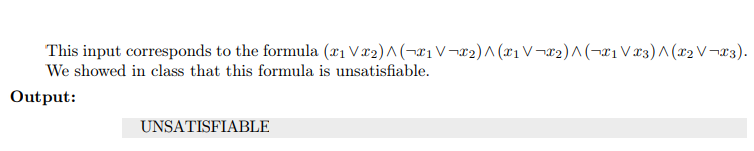 Solved .An instance of the k-SAT problem is a formula with n | Chegg.com