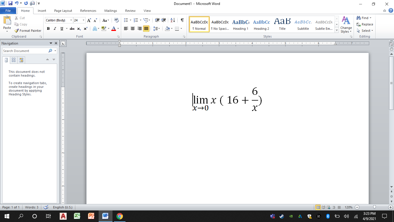 Solved WIU 0- Document1 - Microsoft Word Х File Home Insert | Chegg.com