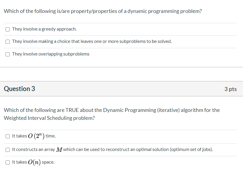 Solved Which of the following is/are property/properties of | Chegg.com