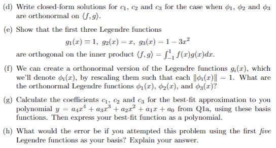 Solved We define an arbitrary inner product f,g for | Chegg.com