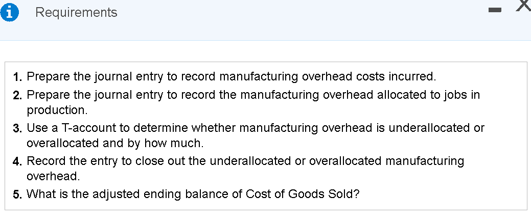 Solved Requirements 1. Prepare the journal entry to record | Chegg.com