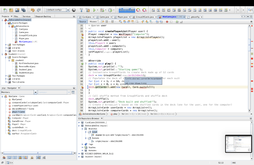 Solved Getting these errors in my code, how can I fix this | Chegg.com