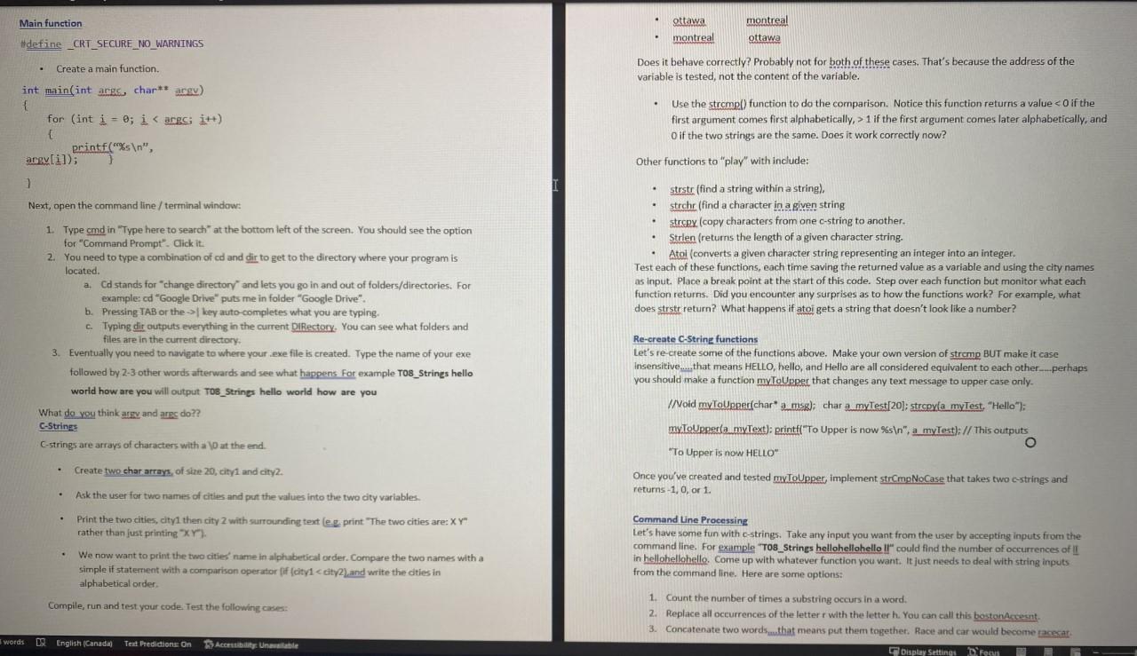 Solved pls complete in visual studios ASAP I will | Chegg.com