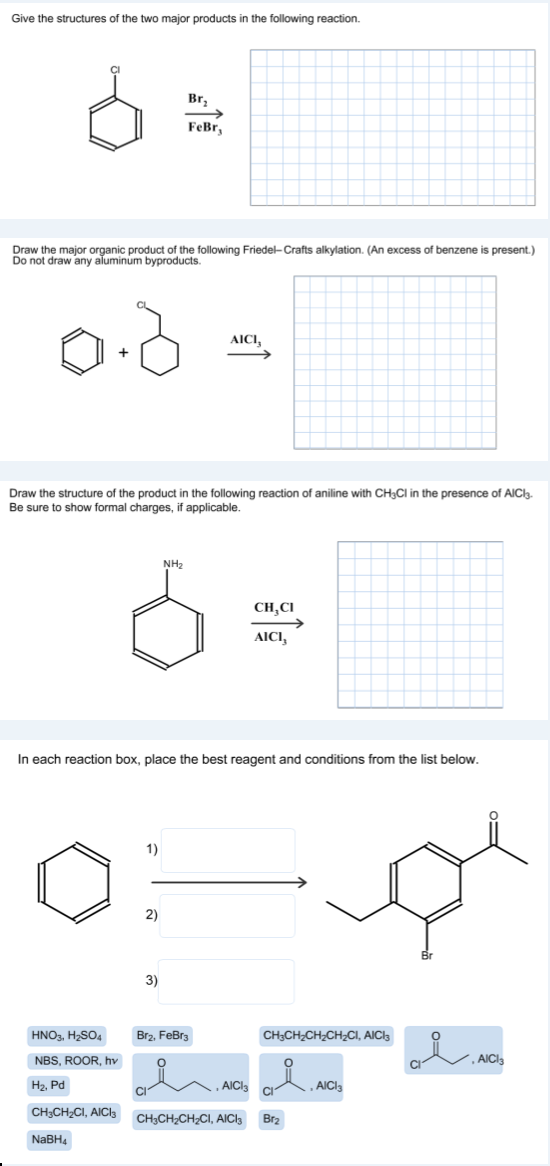 Solved Give the structures of the two major products in the | Chegg.com