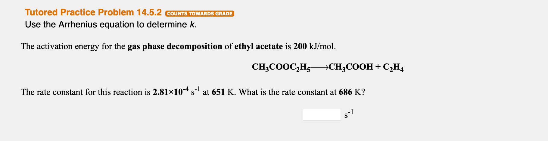 Solved Tutored Practice Problem 14.5.3 COUNTS TOWARDS GRADE | Chegg.com
