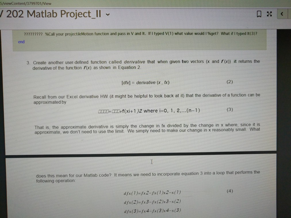 Solved I am using Matlab to find a loop of derivatives for | Chegg.com