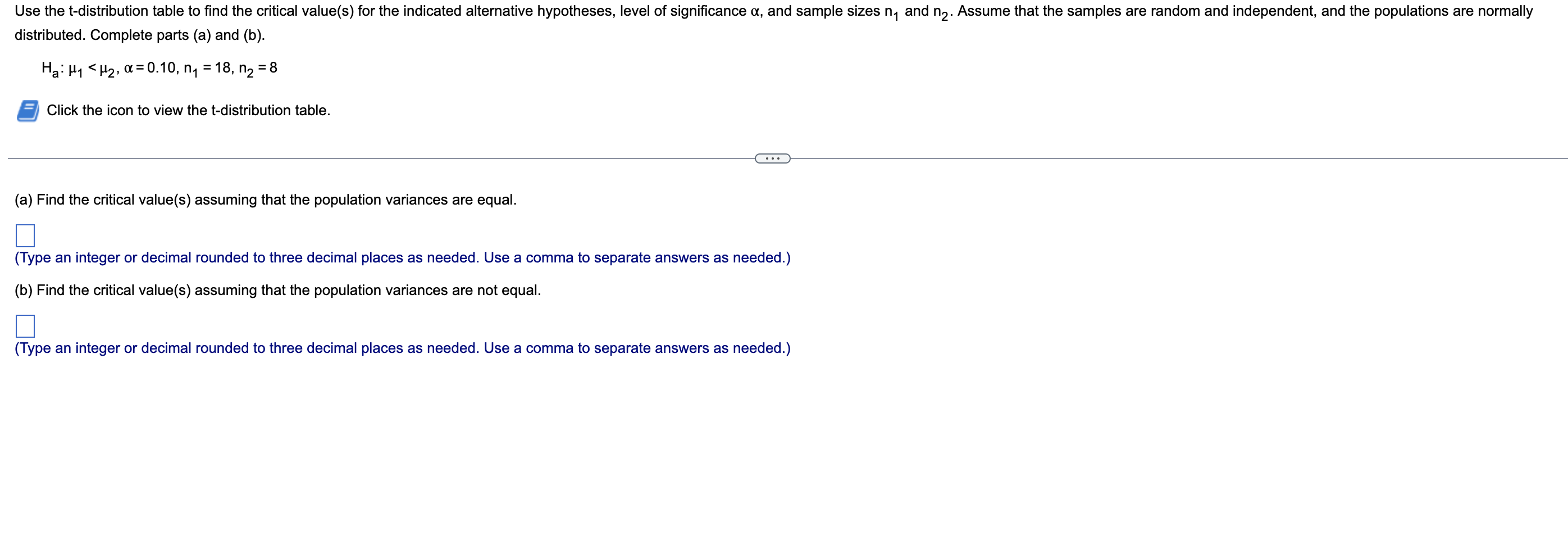 Solved distributed. Complete parts (a) and (b). | Chegg.com