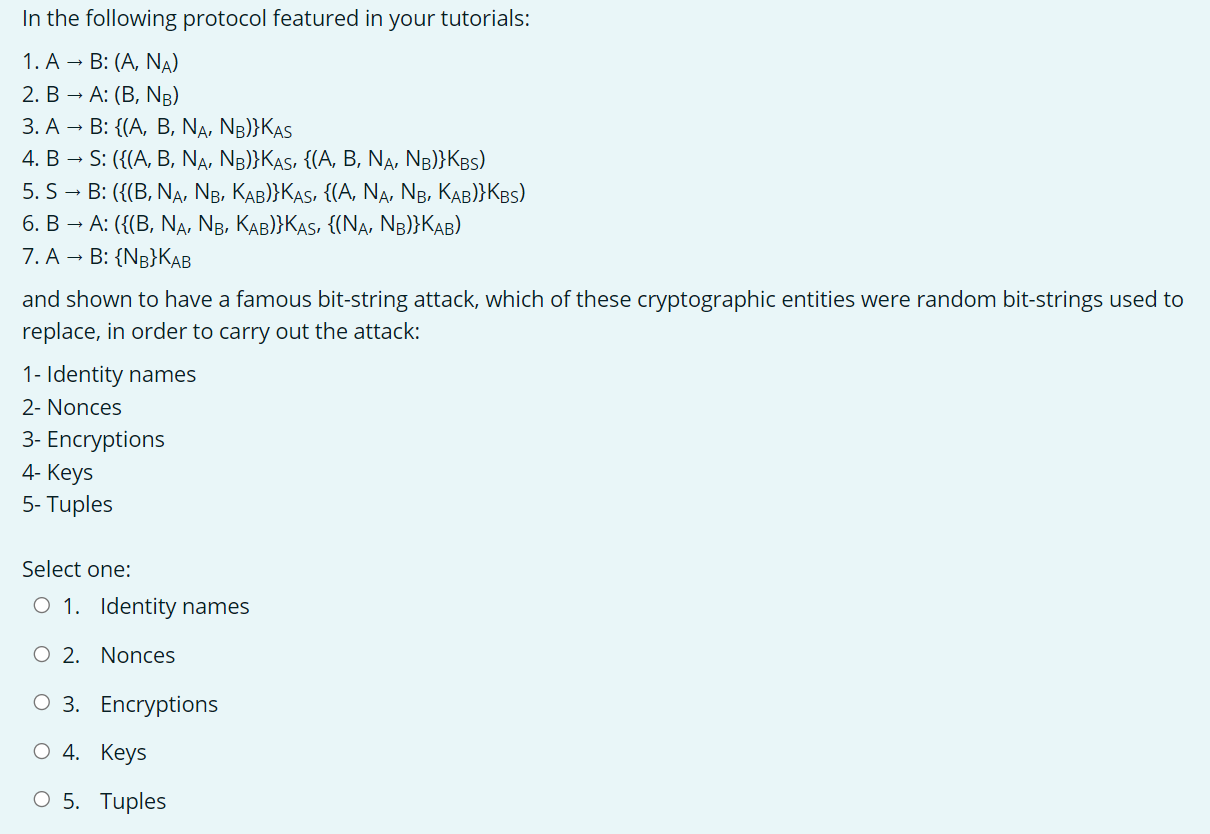 Solved In the following protocol featured in your tutorials: | Chegg.com