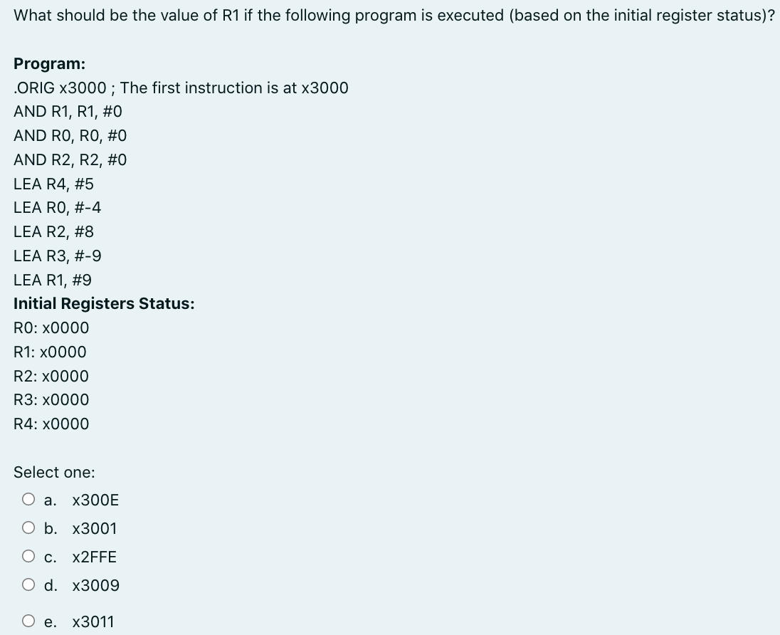 Solved What is the machine code of the instruction "BRP | Chegg.com