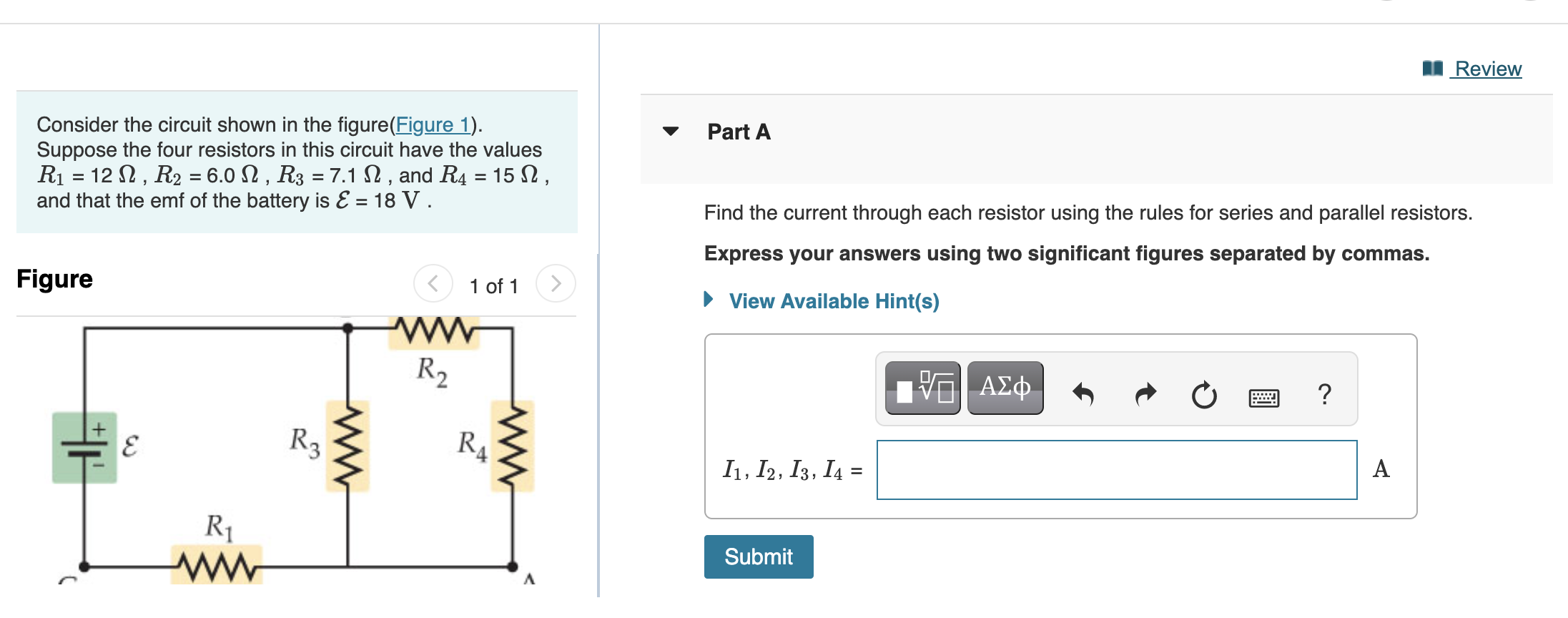 Solved Consider the circuit shown in the figure(Figure 1). | Chegg.com