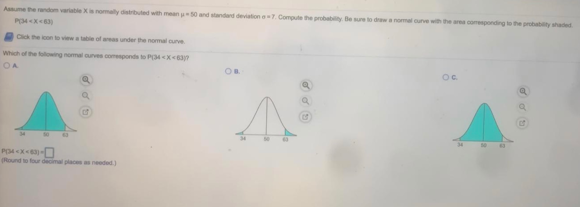 Solved Assume the random variable X is normally distributed | Chegg.com