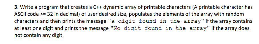 Solved Must be solved in C++.No library functions can be | Chegg.com