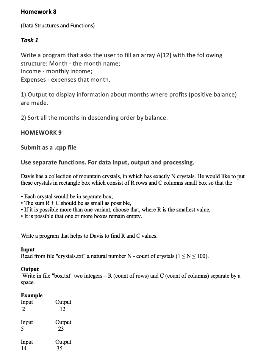 Solved Task 1 Draw a flowchart and write a program that | Chegg.com
