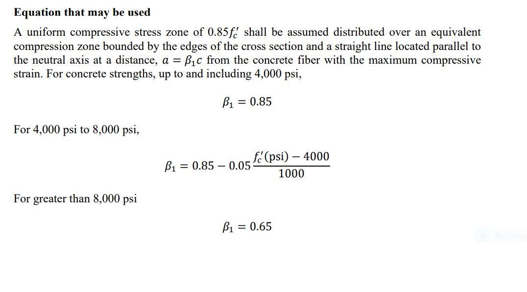 An axial-load versus moment nominal interaction | Chegg.com