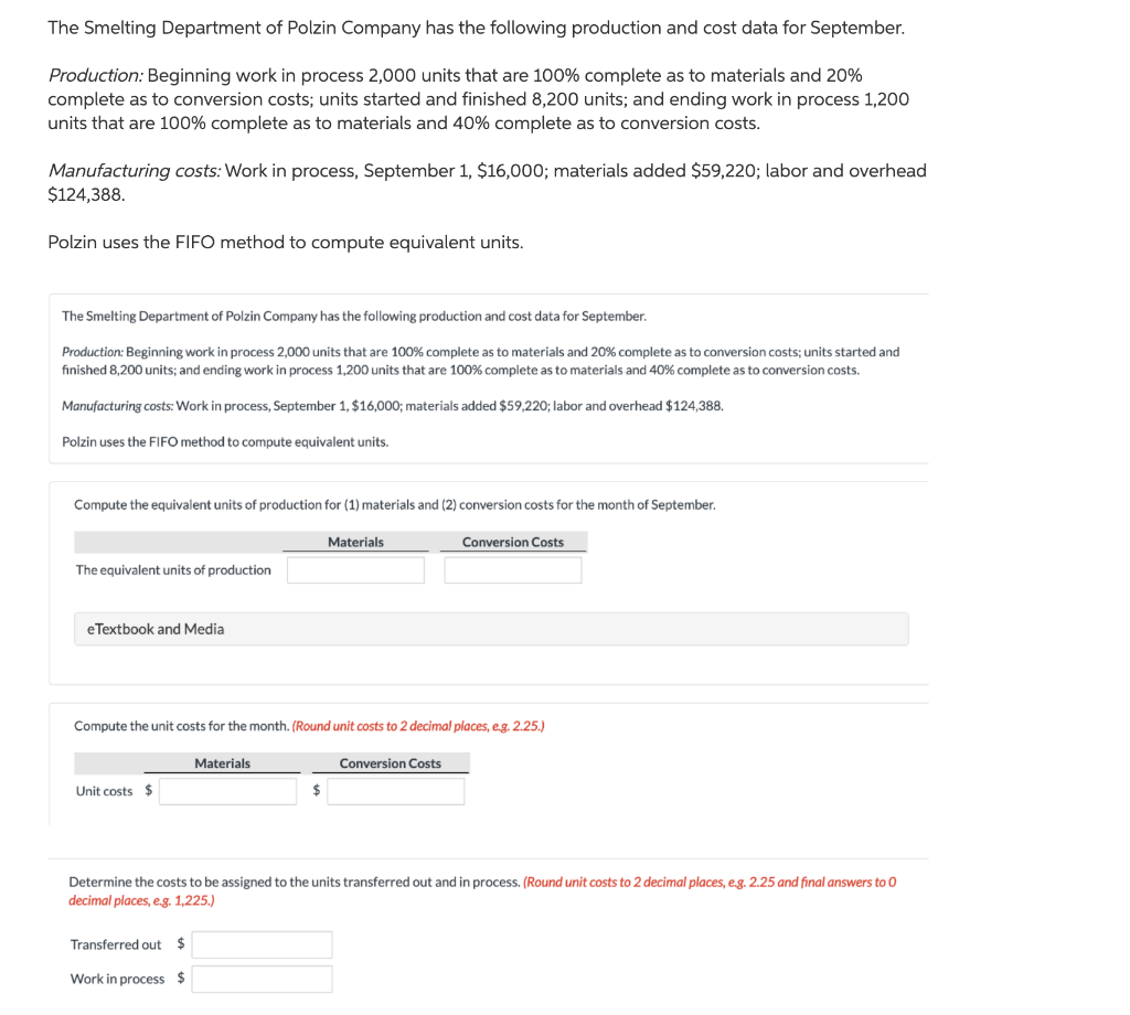 solved-the-smelting-department-of-polzin-company-has-the-chegg